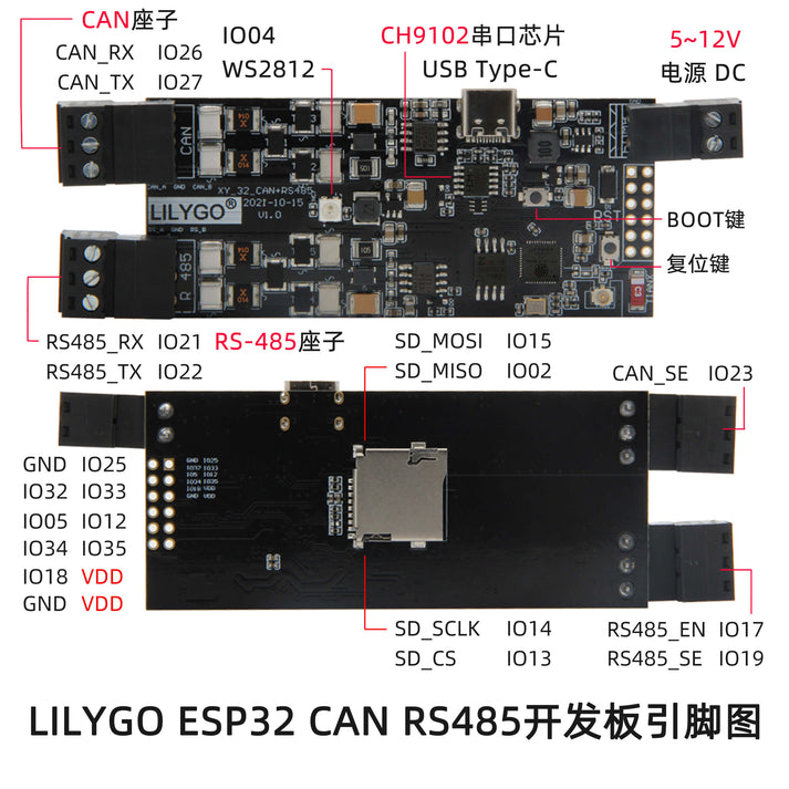 T-CAN485 – LILYGO®